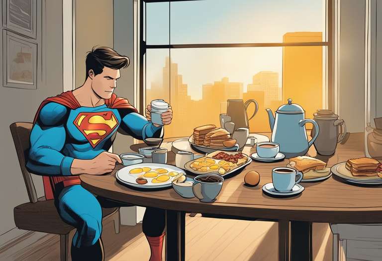 The Role of Breakfast in Superhero Comics: Fueling Iconic Battles ...