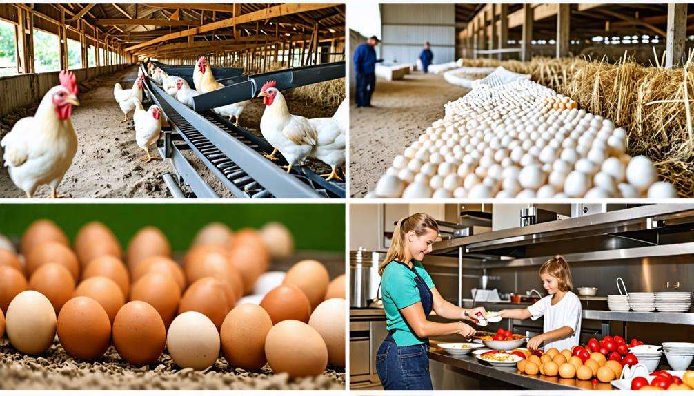 How Eggs Are Produced: From Farm to Breakfast Table - Pancakes with Waffles