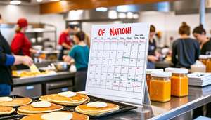 How to Host a Pancake Breakfast Fundraiser - Pancakes with Waffles